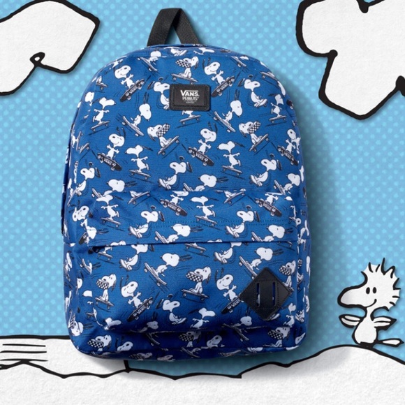 Vans | Bags | Nwt Vans X Peanuts Snoopy Backpack | Poshmark